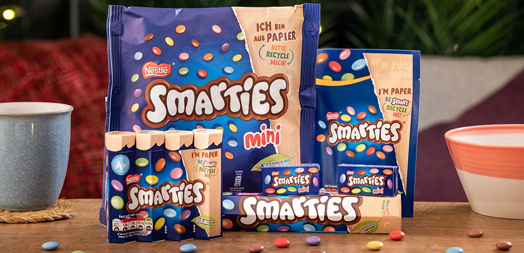 Smarties journey to all-paper packaging | Nestlé Global