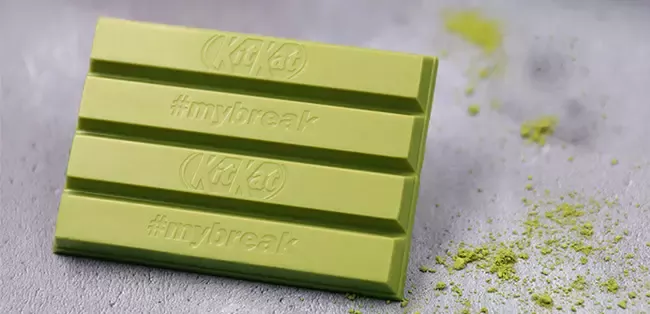 green tea kitkat