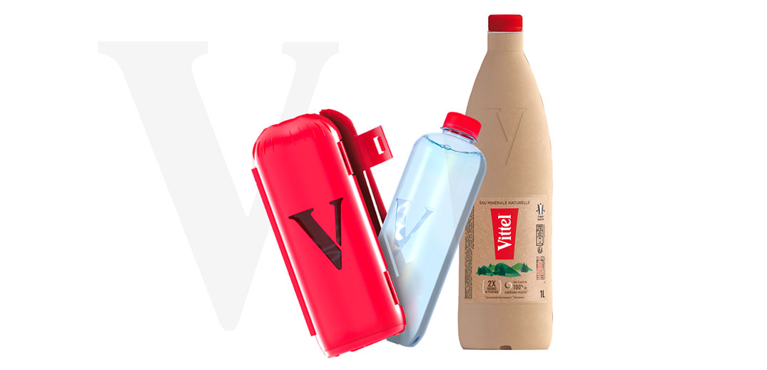 Nestlé develops new packaging innovations for Vittel® water bottles